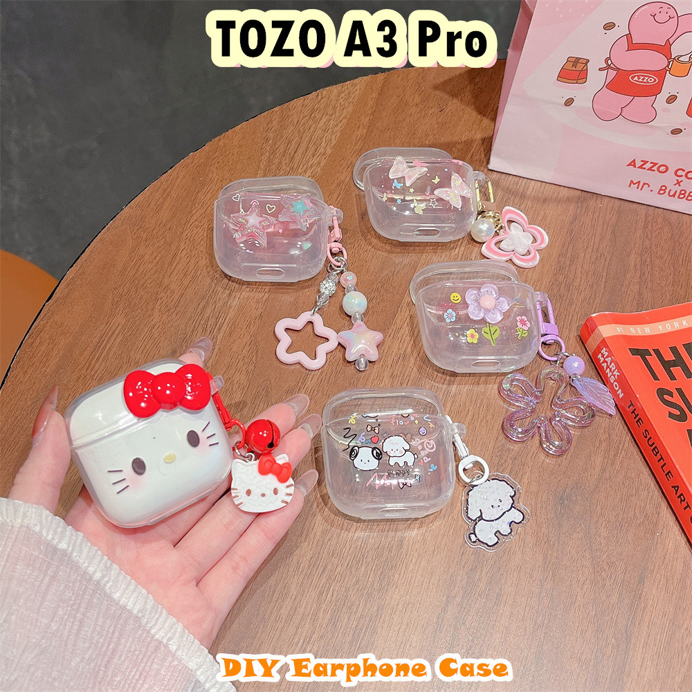 READY STOCK!นําไปใช้กับ TOZO A3 Pro เคส Case เคสหูฟัง DIY การ์ตูนน่ารัก ...