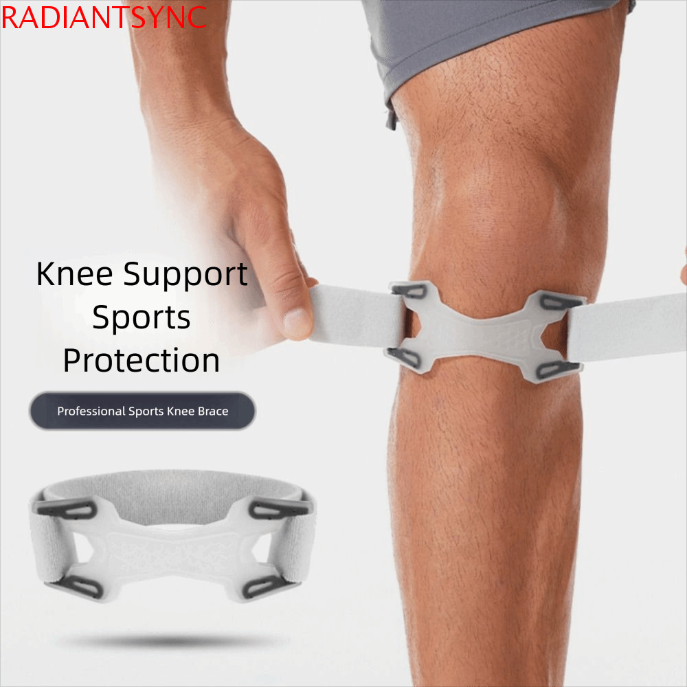 Radiantsync สนับเข่า Patella คู่, ระบายอากาศได้ดี, มีสายคล้อง และฟองน้ำนุ่ม สำหรับการเล่นกีฬา ...