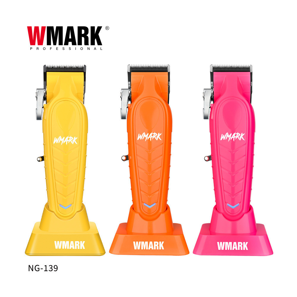 Wmark ปัตตาเลี่ยนตัดผม NG-139 หัวน้ํามันปัตตาเลี่ยนไฟฟ้าร้อนขายฐานชาร์จ ...