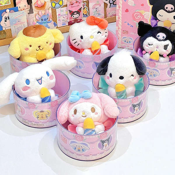 popmart pop mart official store Sanrio อวยพรวันเกิดตุ๊กตากล่องตาบอด ...