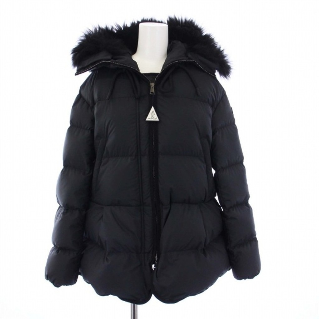 Moncler 23AW LOCUSTELLE Down Jacket Hood สีดําส่งตรงจากญี่ปุ่นมือสอง ...