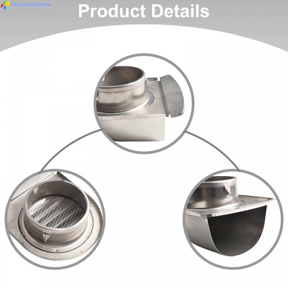 Enhanced Airflow Vent Hood สําหรับการสกัดไอเสียสแตนเลสป้องกันการกัด ...