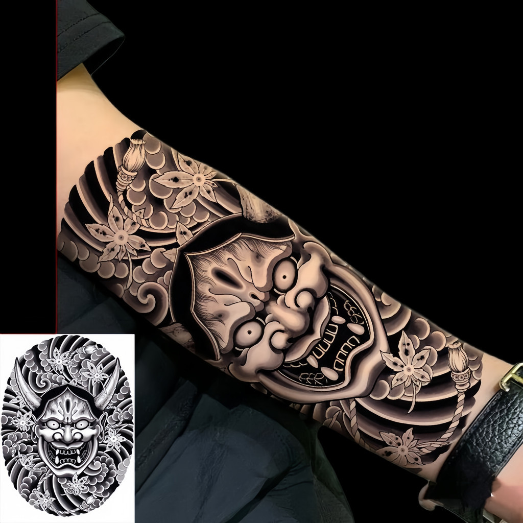 เครื่องประดับแฟชั่นสติกเกอร์สักสำหรับผู้ชายและผู้หญิงสัก nkgh | Shopee ...