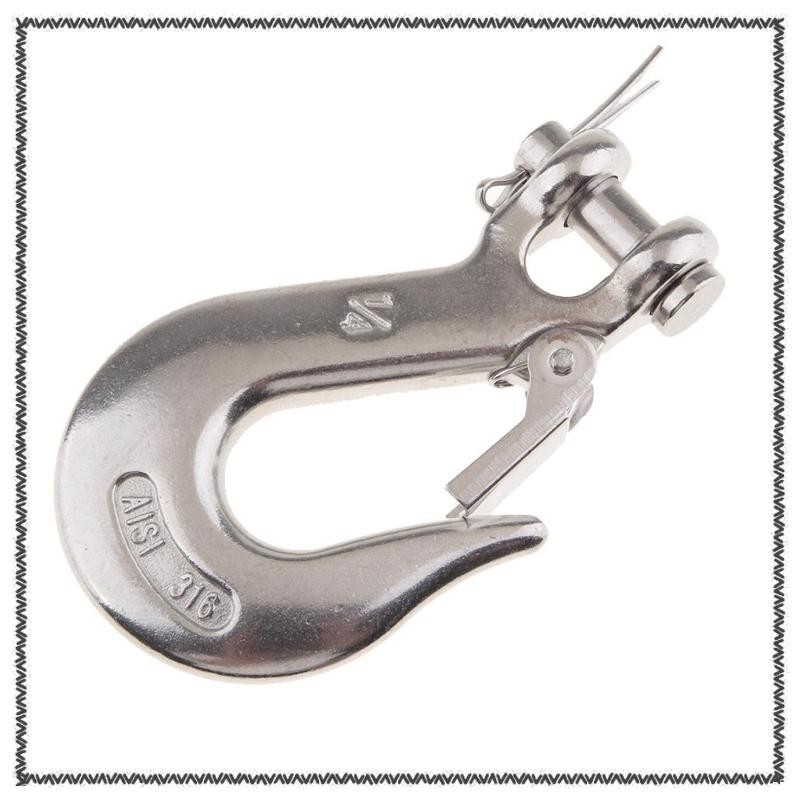 [MCA] ลากจูง Winch Hook and eye Lift Spring Hook Cable Winch Hook with ...