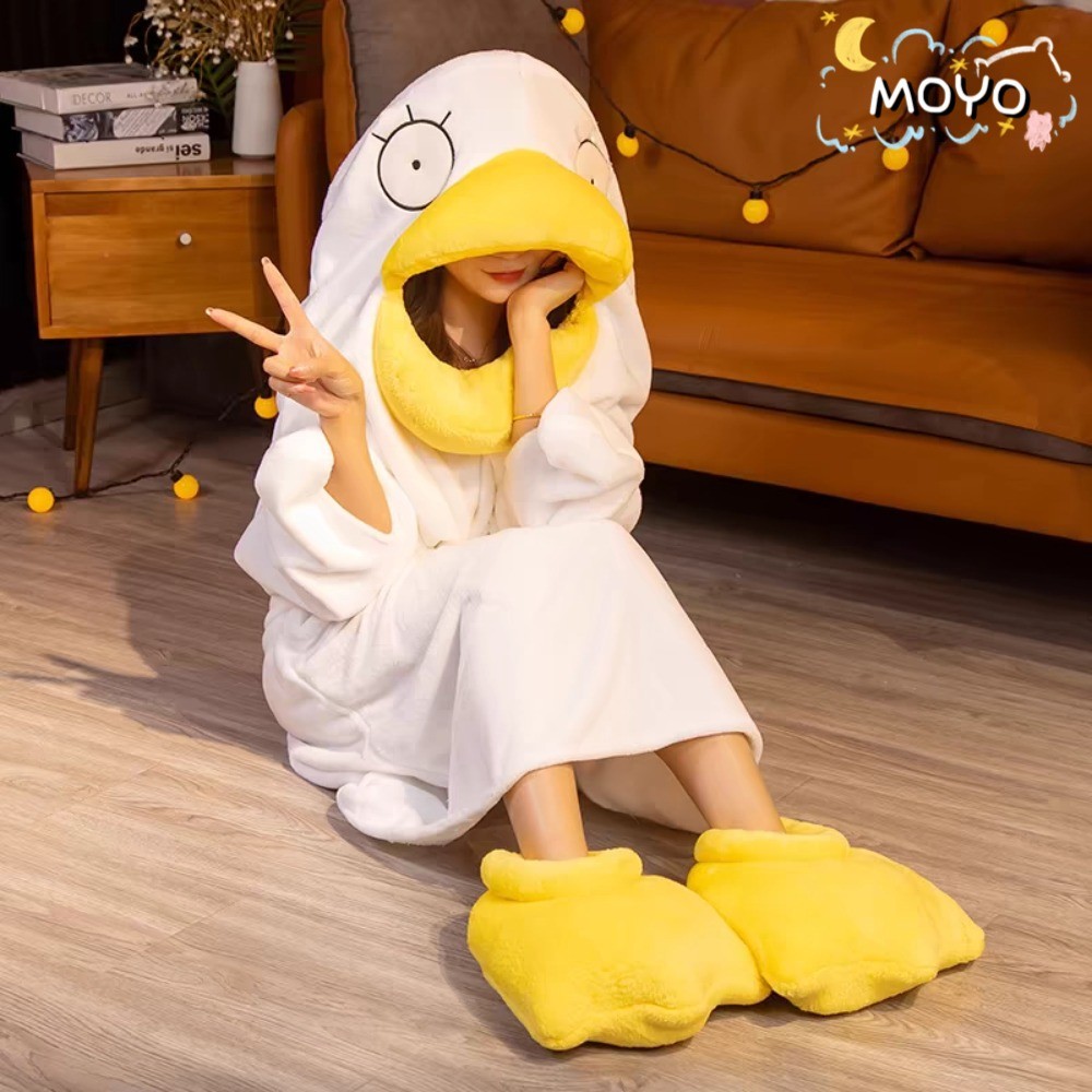 MOYO ชุดเป็ด ถุงนอนเป็ดอลิซาเบธ ชุดคอสเพลย์ ชุดมาสคอสเป็ด Elizabeth ผ้า ...