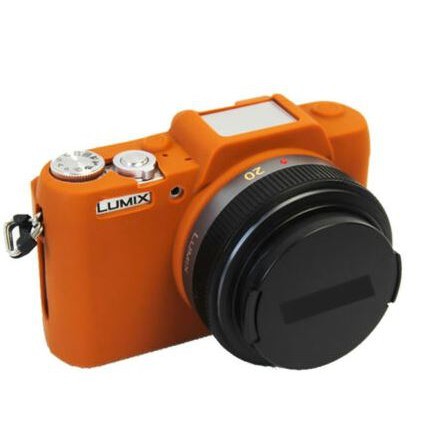 เคสเคสซิลิโคนกันกระแทกกล้อง SILICONE CASE PANASONIC GF7/8 สีน้ำตาล ...