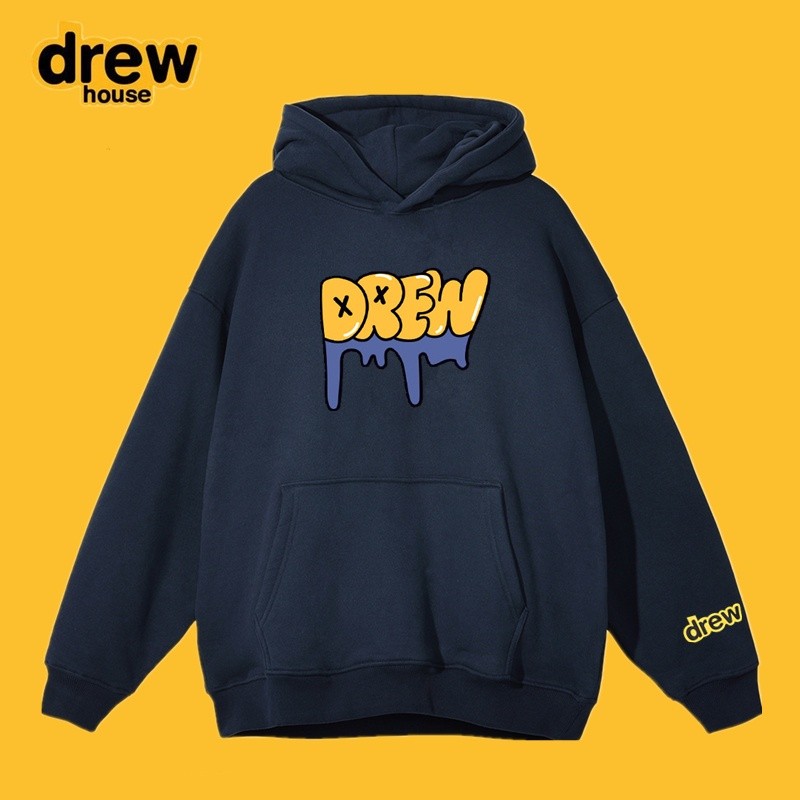 Tide Drew อเมริกันกราฟฟิตีหน้ายิ้มพิมพ์ Biber วรรคเดียวกันชุดหัวเสื้อ ...