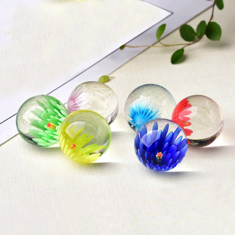 25mm Glass Ball Cream Console Game Pinball Machine Cattle Small Marbles ...