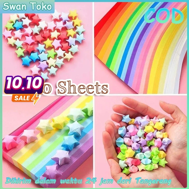 กระดาษ Diy Star Origami Star Paper/Lucky Star Craft Handmade/กระดาษสี ...