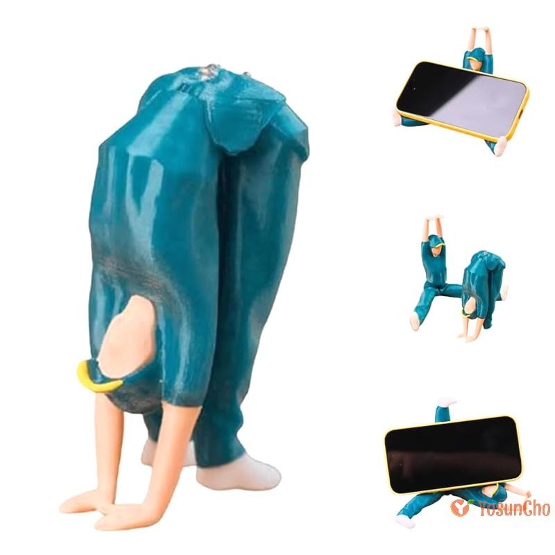 Yosunchoker] ที่วางโทรศัพท์มือถือ 3D Breakdancer Creative แบบพกพาปรับ ...