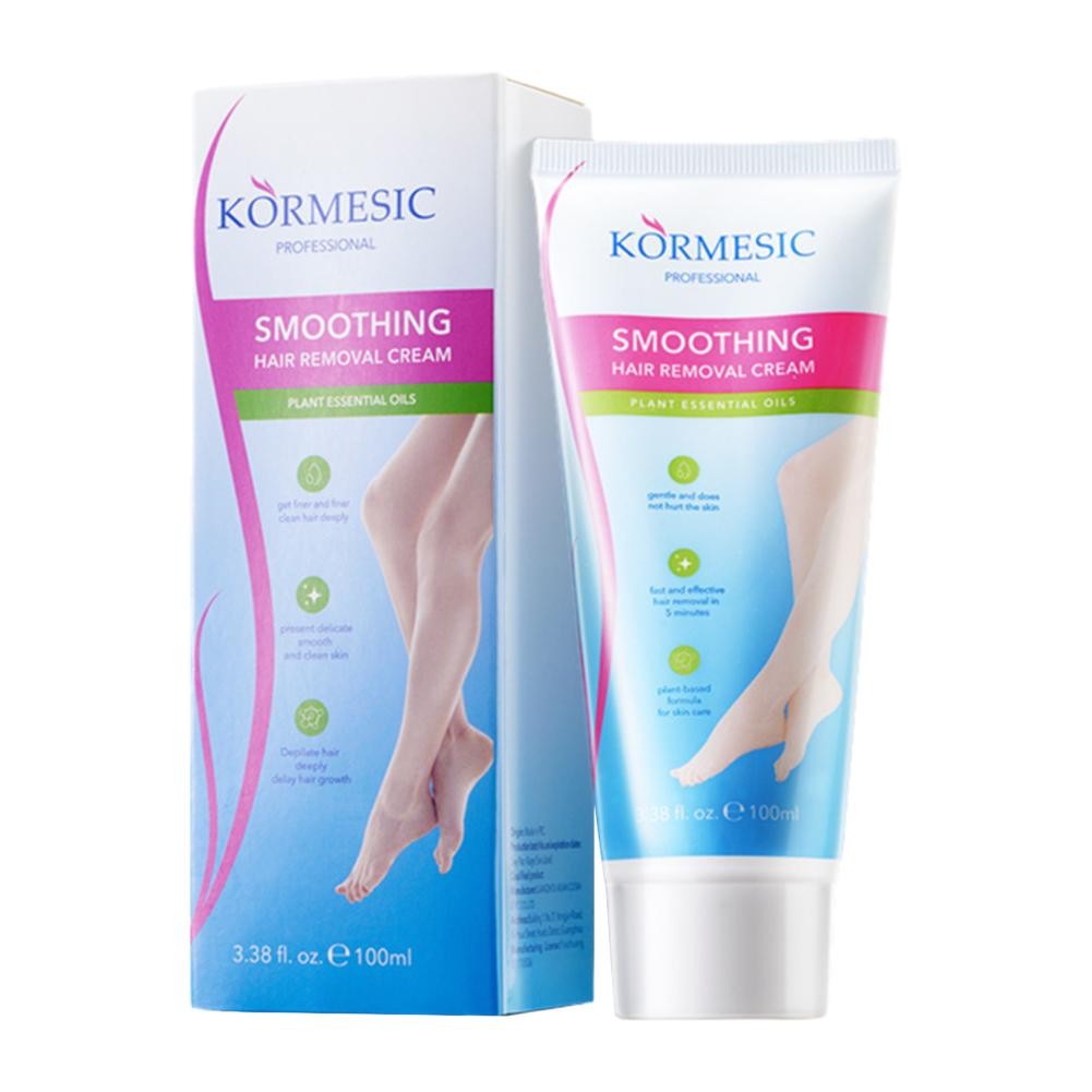 Kormesic Smooth Hair Removal Cream อ่อนโยนและไม่เจ็บปวด 100ml กําจัดขน ...