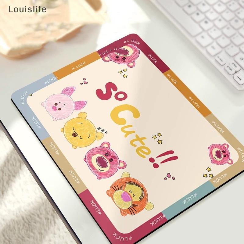 LLPH การ์ตูนน่ารักลื่นเมาส์ Pad สําหรับแล็ปท็อปคอมพิวเตอร์เดสก์ท็อป PC Mousepad เม้าส์ Winnie ...