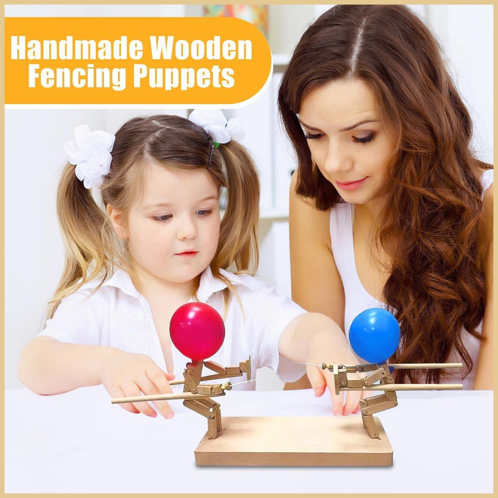 ฟันดาบหุ่น Battle Balloon เกม Handmade Strategy Gameplay เสริม ...