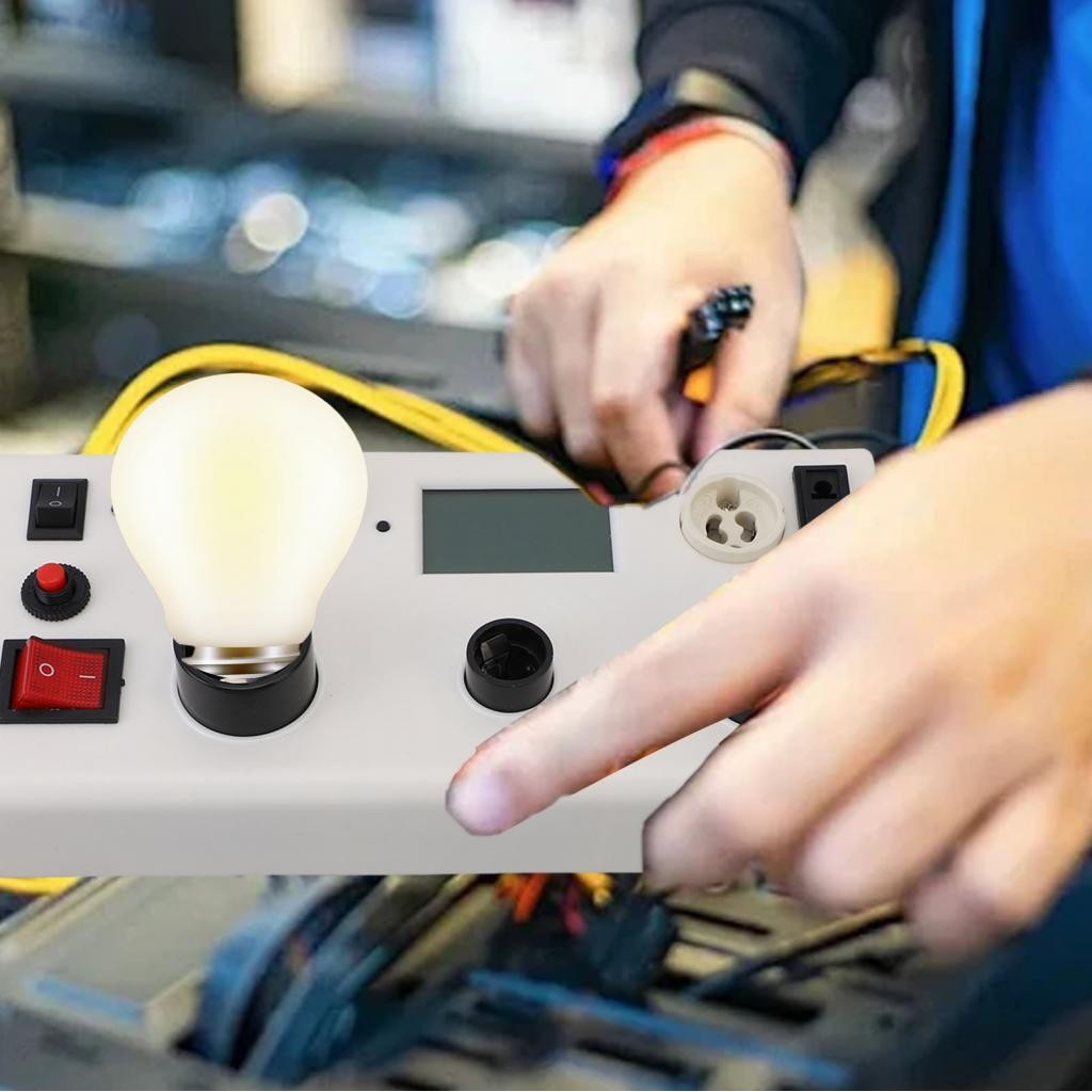 LED BULB POWER TESTER LAMP RUGGED MULTIFUNCECTIONAL สำหรับโรงงาน ...