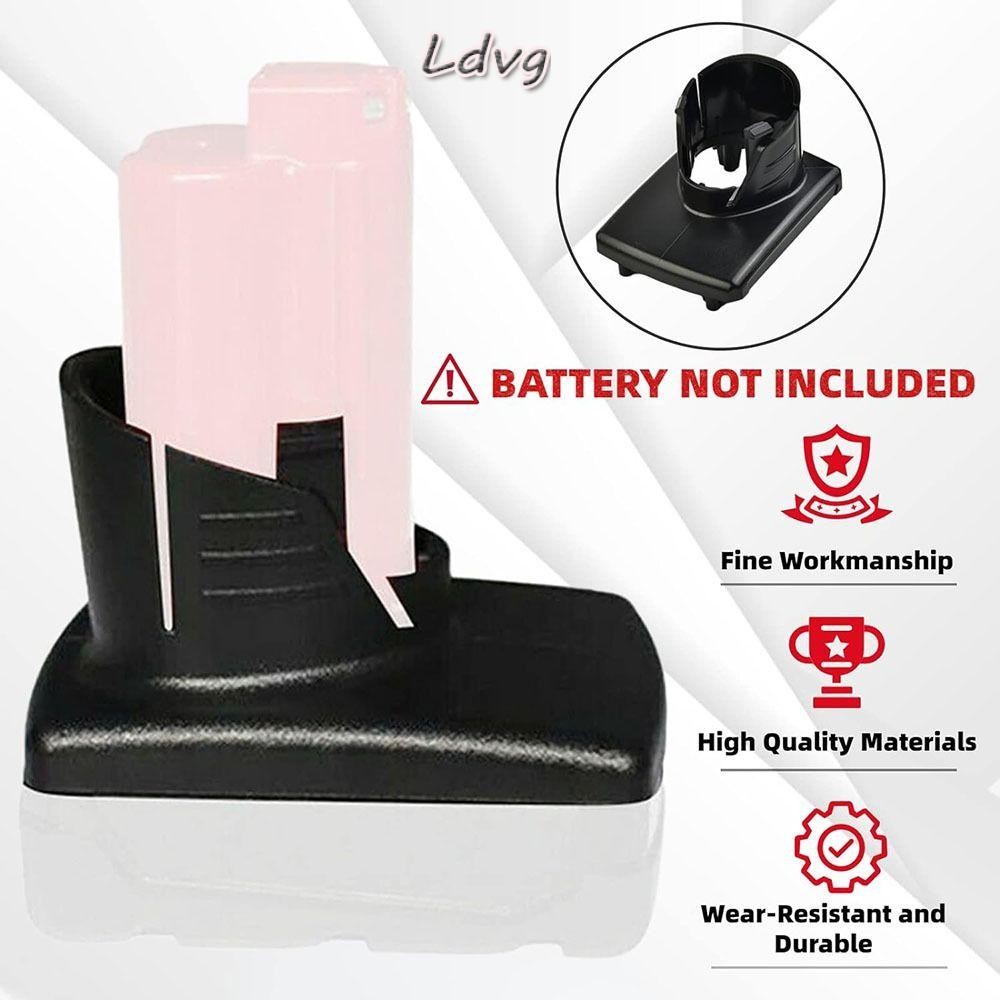 แบตเตอรี่ LDVG M12, เปลือกแบตเตอรี่พลาสติกด้านล่าง, อุปกรณ์เสริม 12V ...