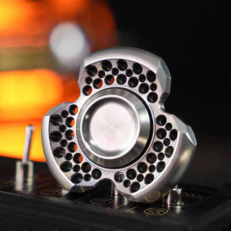 Melt Furnace Super Stable สแตนเลส Fidget Spinner CNC เงียบหมุน Spinner ...