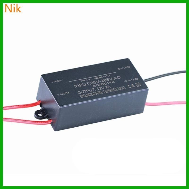 Niki Power Regulator Converter โมดูลแรงดันไฟฟ้าลดอะแดปเตอร์แปลง AC85V-265V เป็น DC12V2A สําหรับ ...