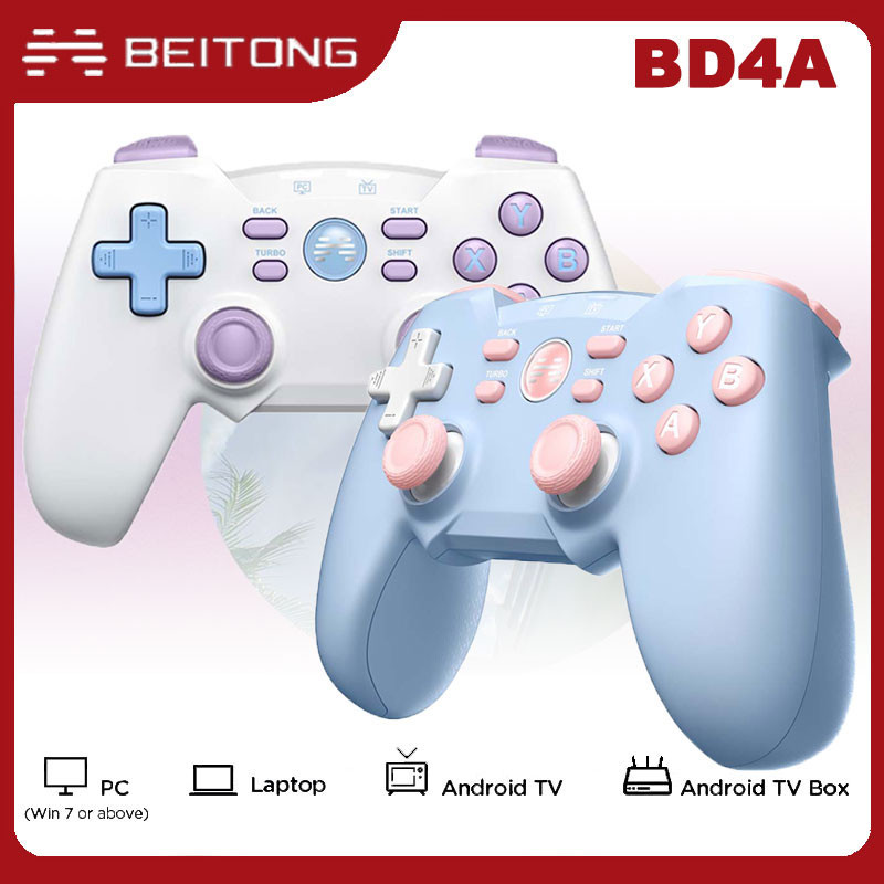 Beitong BAT4 คอนโทรลเลอร์เกม Dopamine Series ไร้สายเกมแพดสําหรับ PC ...