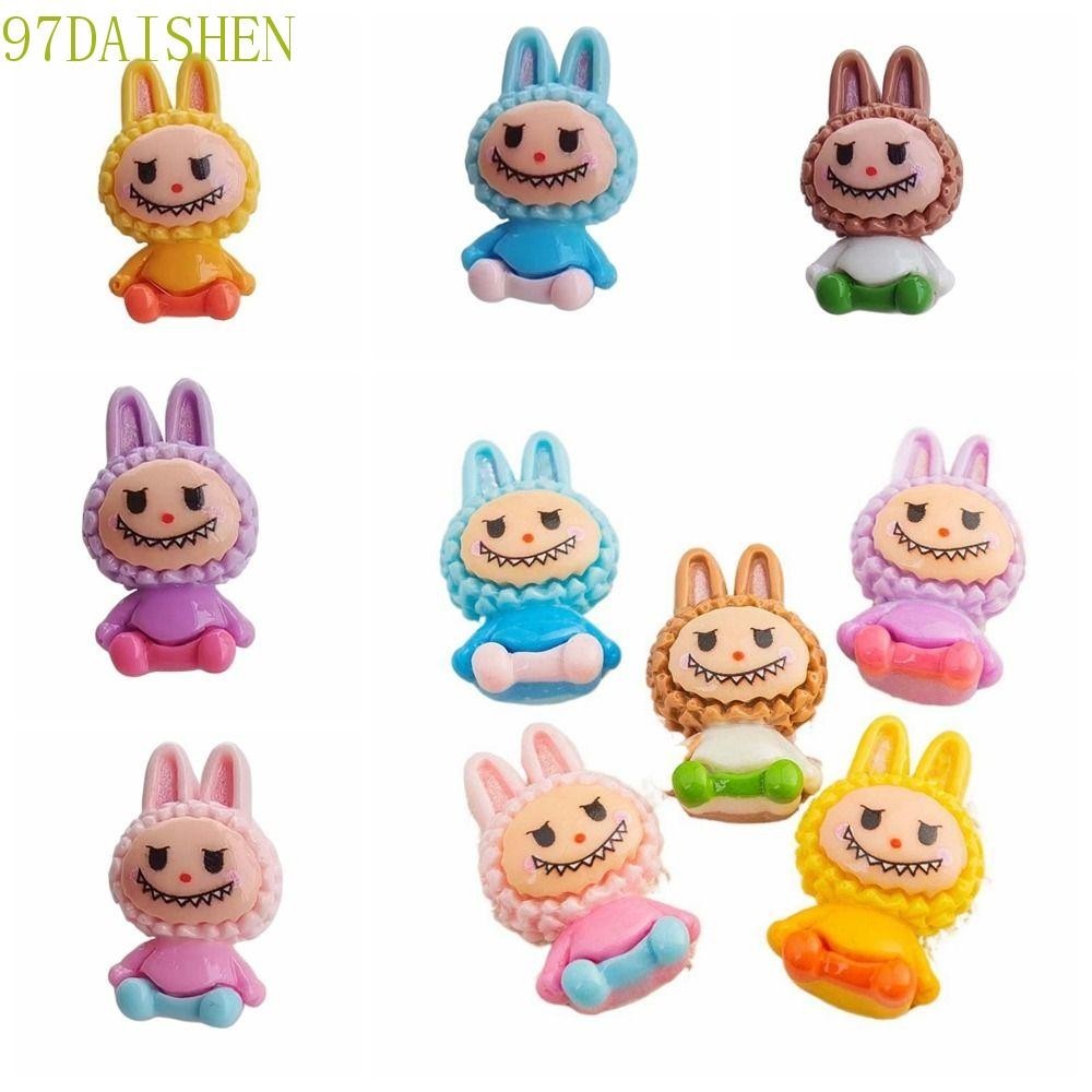 Daishen1 Labubu Hairpin, โลหะเรซิ่น Labubu กิ๊บติดผม, อุปกรณ์เสริมผมอะ ...