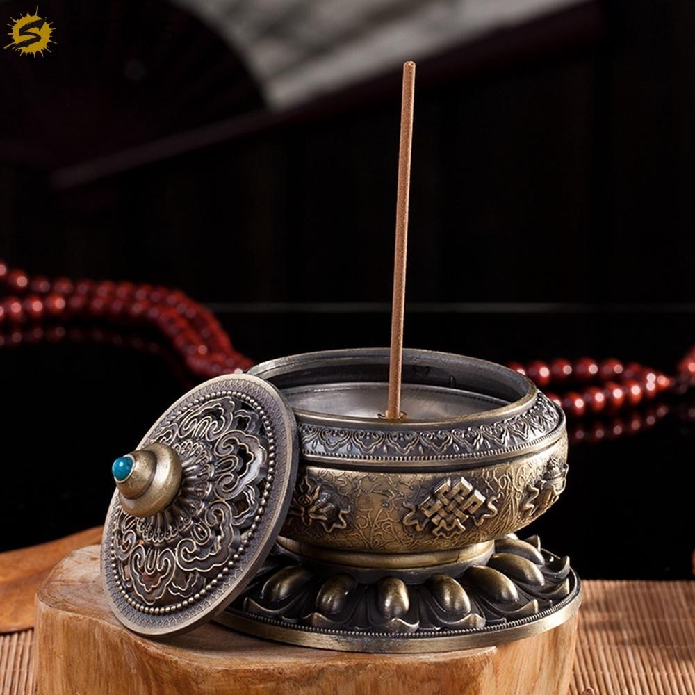 Soeurs ธูป Censers Craft Vintage พุทธของขวัญ Coil Cone Ash Catcher ...