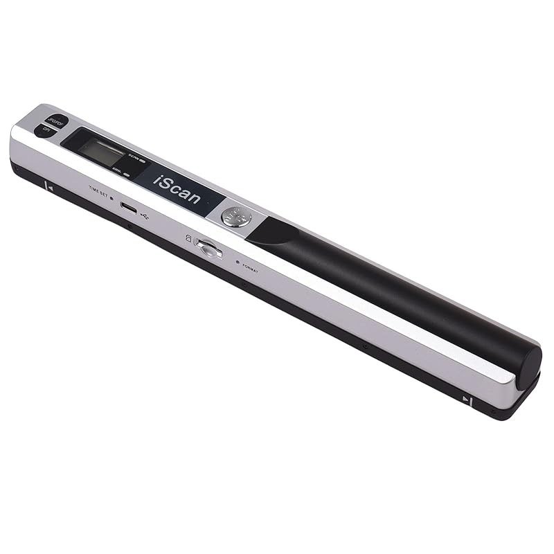 Portable Handheld Document Scanner A4 Book Scanner JPG and PDF 300/600 ...