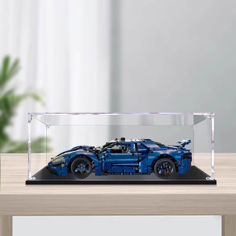กล่อง โชว์ กล่องเก็บ figure กล่องโชว์ model box กล่องโชว์ Lego Ford GT ...