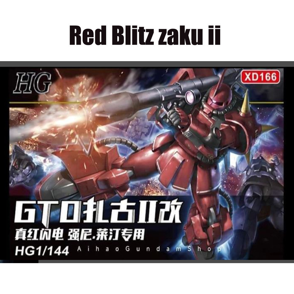 Gm Sleggar Gundam Hg Gouf Flight Type Rising Freedom Zaku Ii 1/144 GM ...