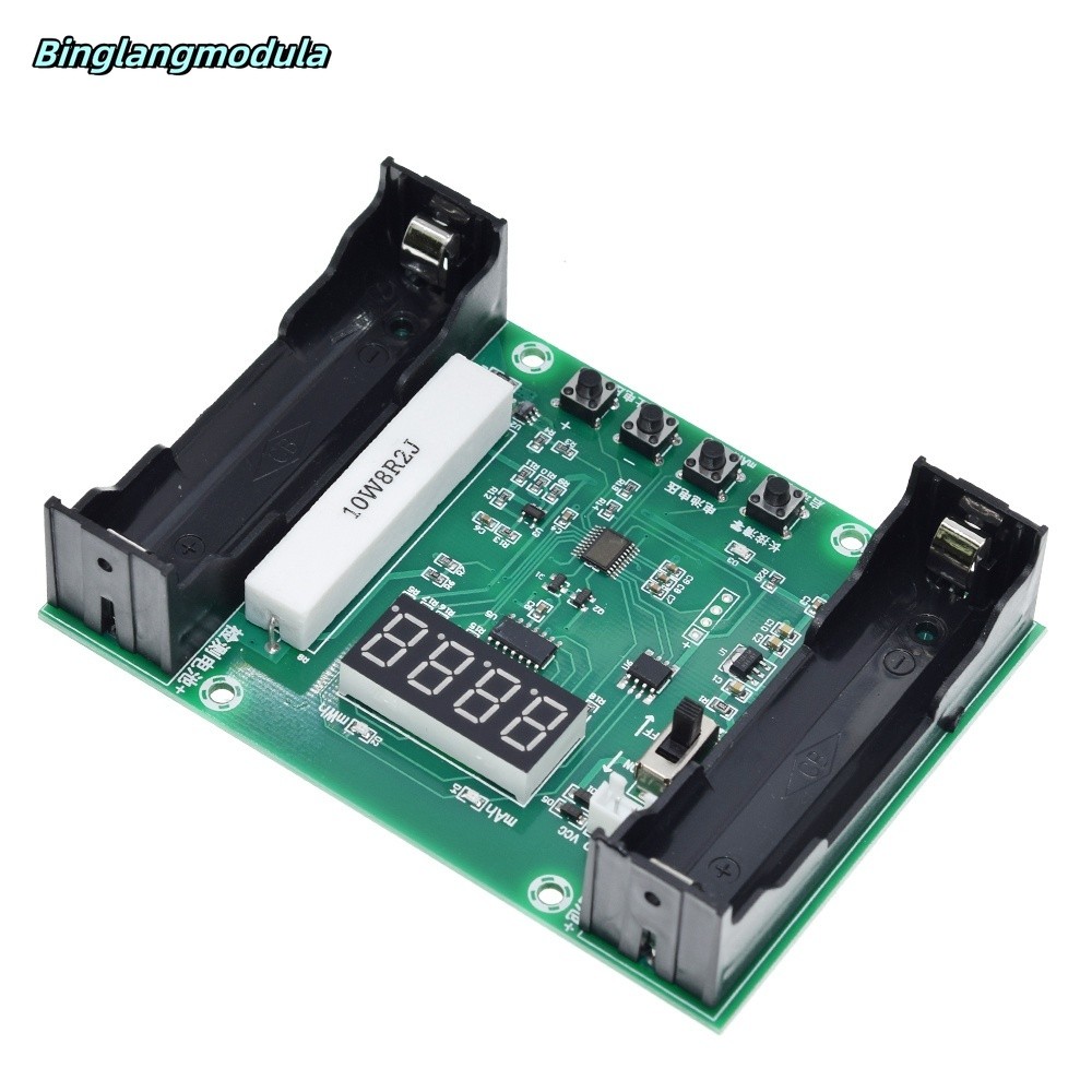 Xh-m240 18650 เครื่องทดสอบความจุแบตเตอรี่ลิเธียม maH/mwH ดิจิทัล โหลดแบตเตอรี่อิเล็กทรอนิกส์ ...