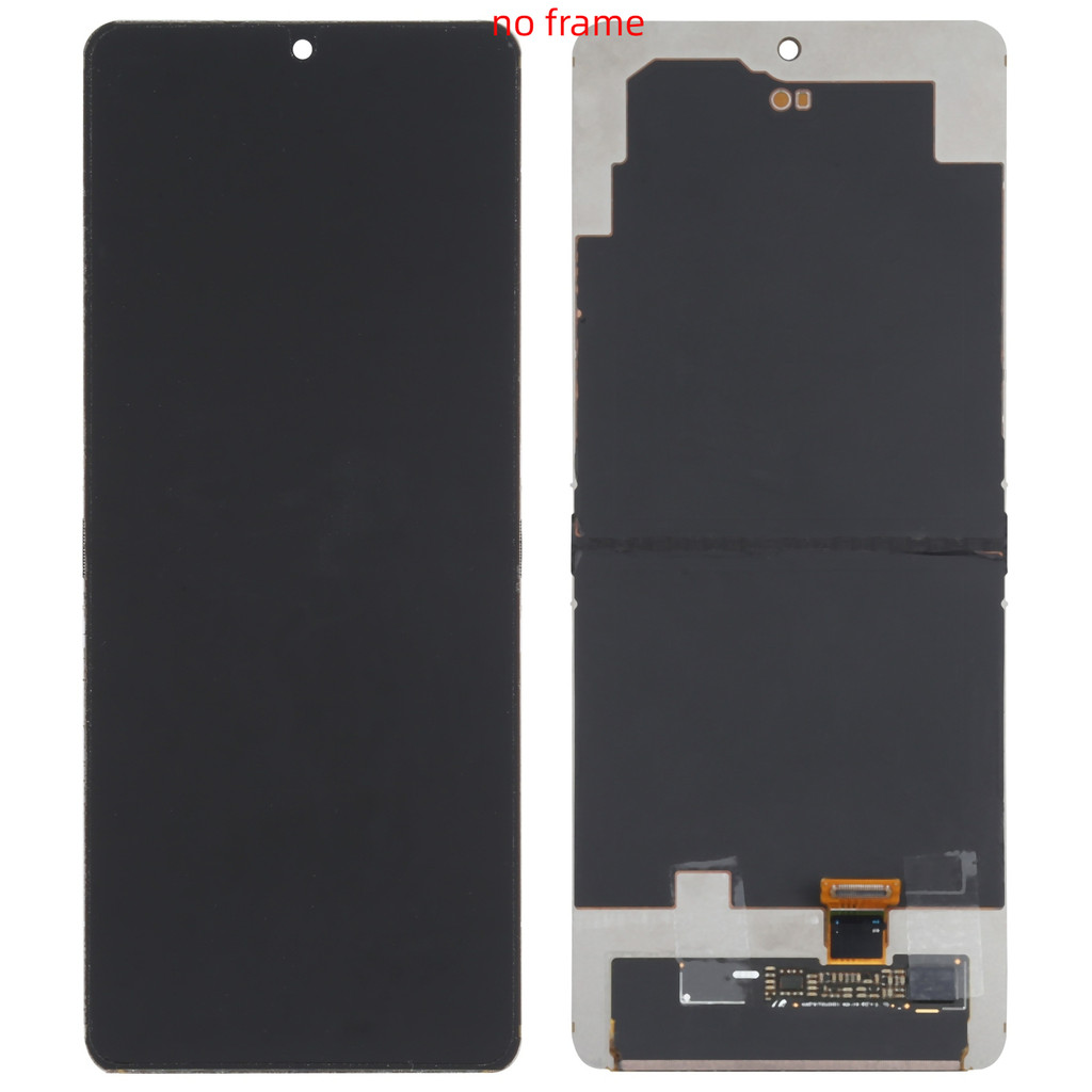 6.7 "AMOLED สําหรับ Samsung Z Flip 4G LCD SM-f700 SM-F700F จอแสดงผล ...