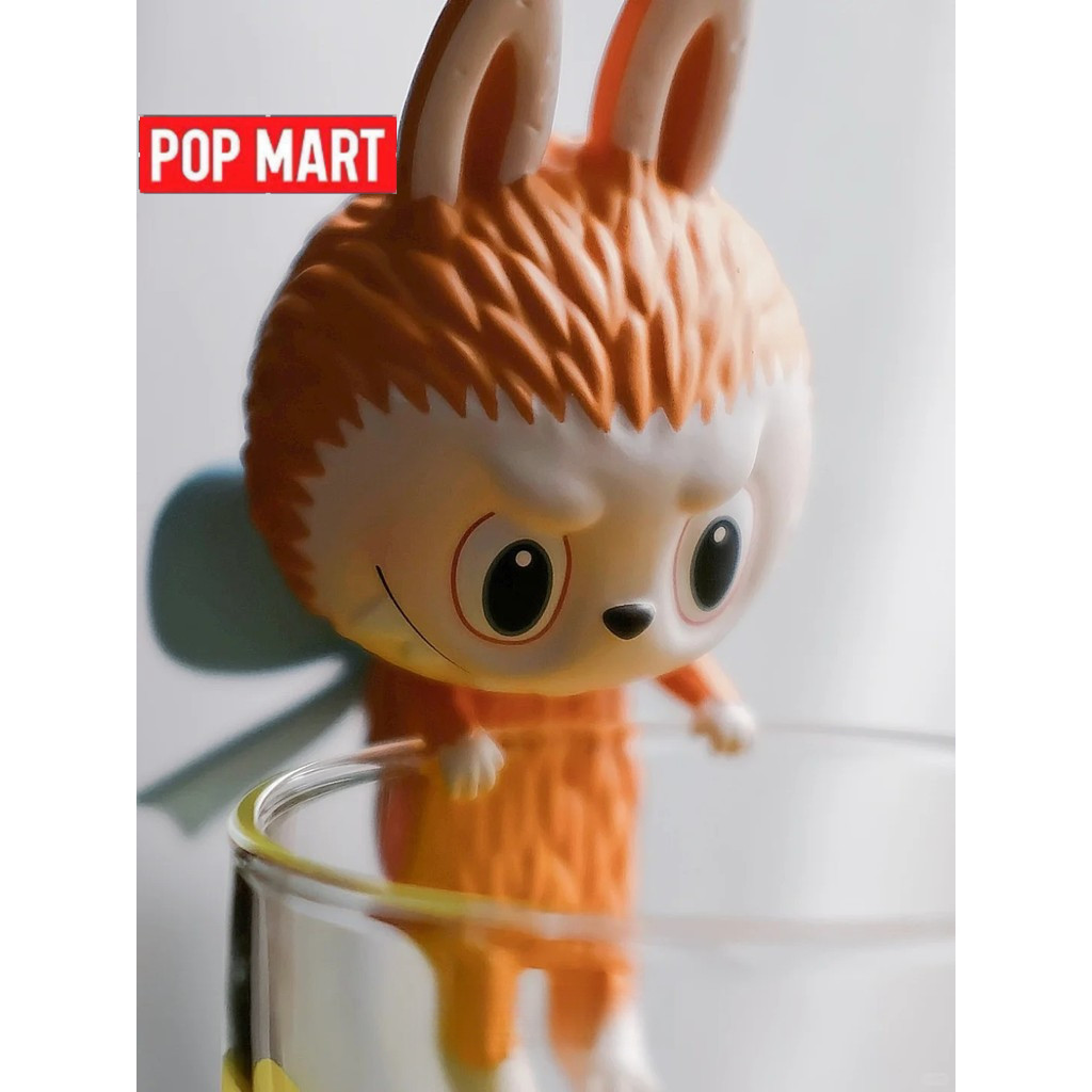 P POP MART สินค้าพร้อมส่ง ของแท้ LABUBU Cup Edge Limited Edition ฟิกเก ...