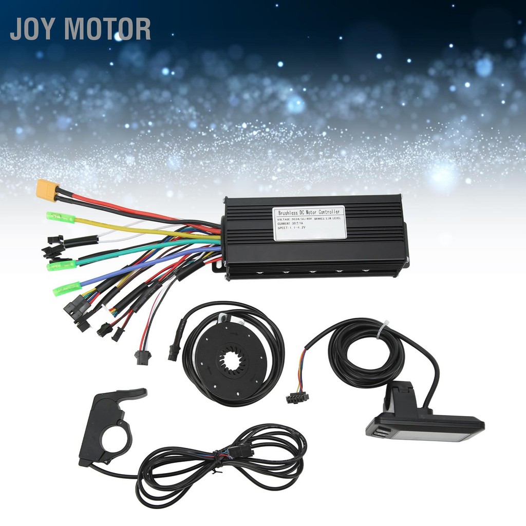 JOY Motor 24V 36V 48V 30A Sinewave Controller GD01 แผง Power Assist ...