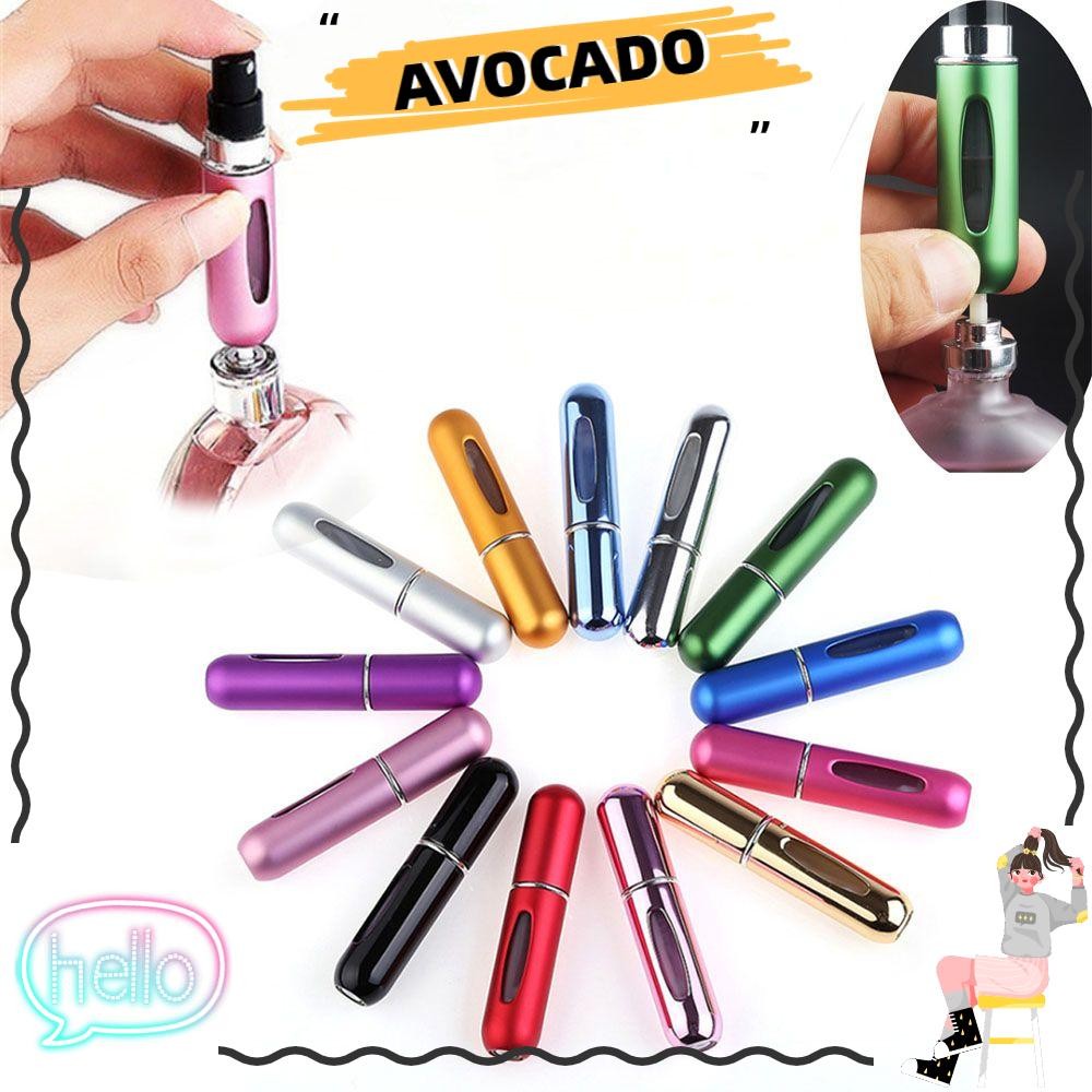 Avocar 5ml ขวดน้ําหอม Airless Empty Parfum Atomizer รีฟิลปั๊มกลิ่นเก็บ ...