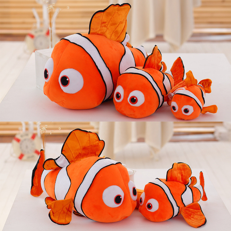 Finding Nemo ตุ๊กตาของเล่นสัตว์ทะเล Nemo ตุ๊กตาปลาการ์ตูน Dolly หมอนกอด ...