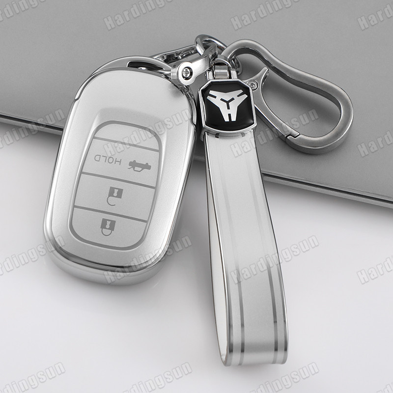 Chrome Silvering TPU Key Cover Honda Civic 2024 FC FE 11th Civic FE 1 ...