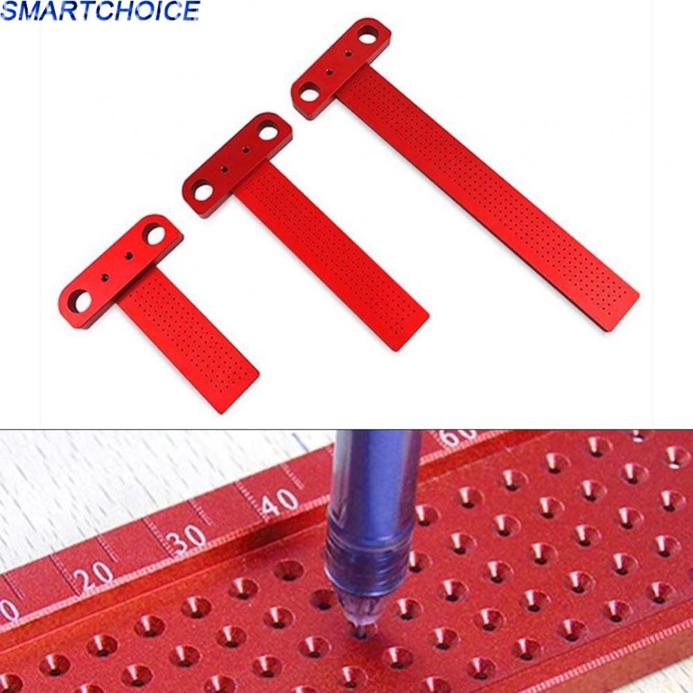 Carpentry Measuring Tool T Type Ruler with Clear Scale and Aluminum ...
