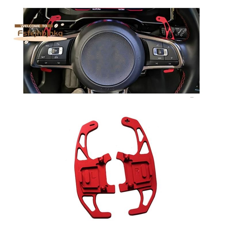 fsfejhbjhkqCar พวงมาลัย Shift Paddles Shift Extender อุปกรณ์ตกแต่งภายในกอล์ฟ 7 R GTD GTE MK7 ...
