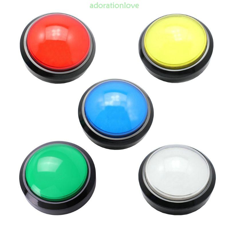 ปุ่มกดทรงกลม Ador LED Illuminated มี Microswitch Arcade | Shopee Thailand