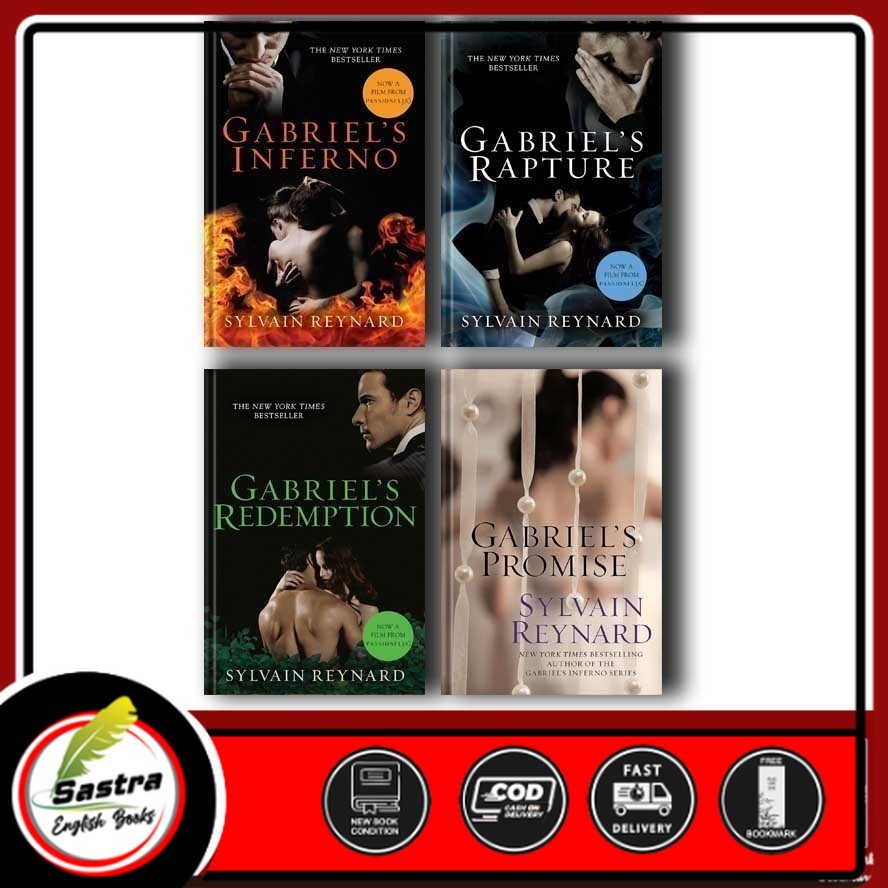 Gabriels Inferno Trilogy (4 เล่ม) โดย Sylvain Reynard | Shopee Thailand