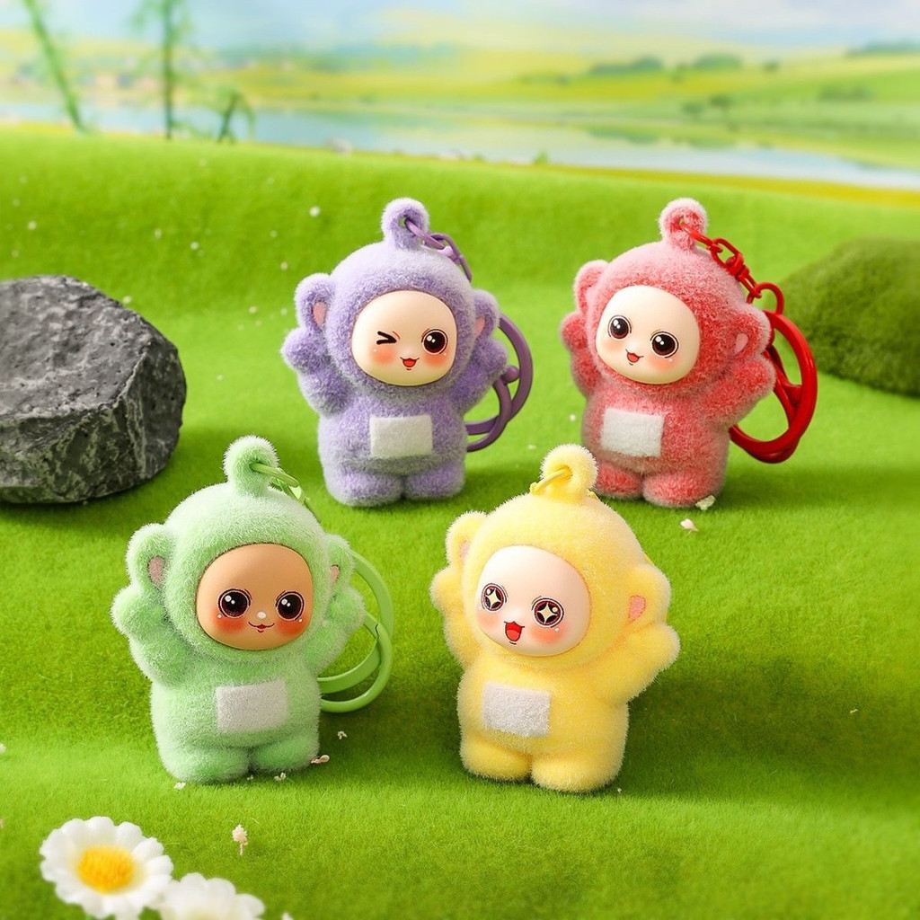 Teletubbies Series พวงกุญแจการ์ตูนจี้ขนาดเล็กอินเทรนด์เล่นเด็กของขวัญ ...