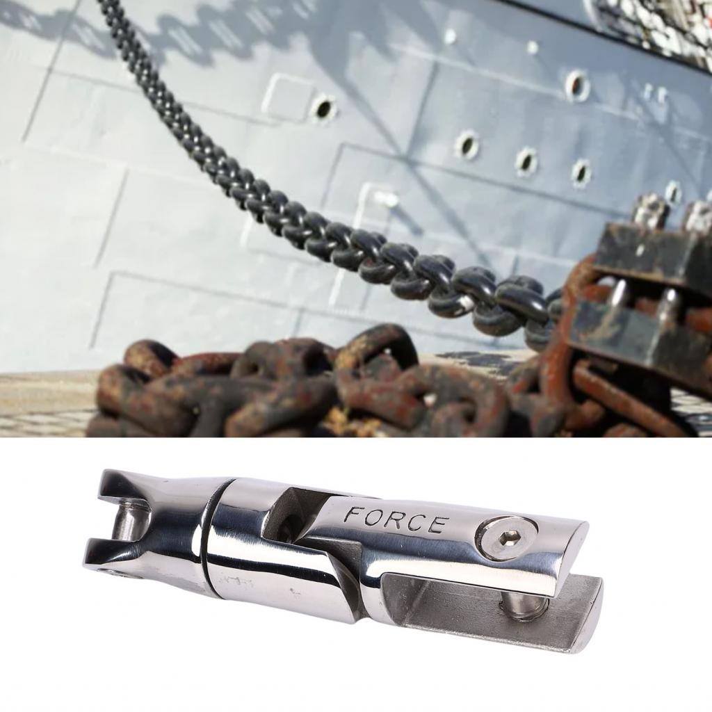 Boat Multi Directional Swivel Roller Connector anchoring chain chain ...