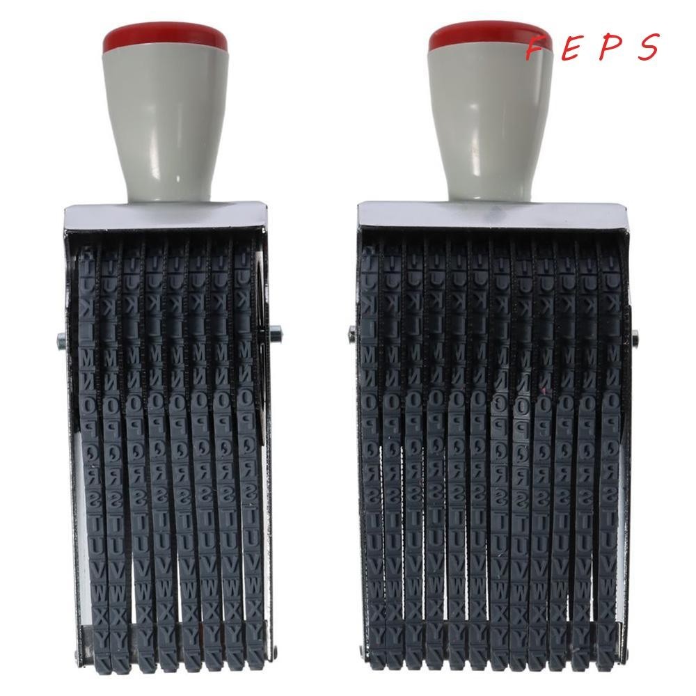 Feps Rolling Wheel Stamp, 8 หรือ 12 หลักจํานวนสัญลักษณ์แสตมป์, DIY ...