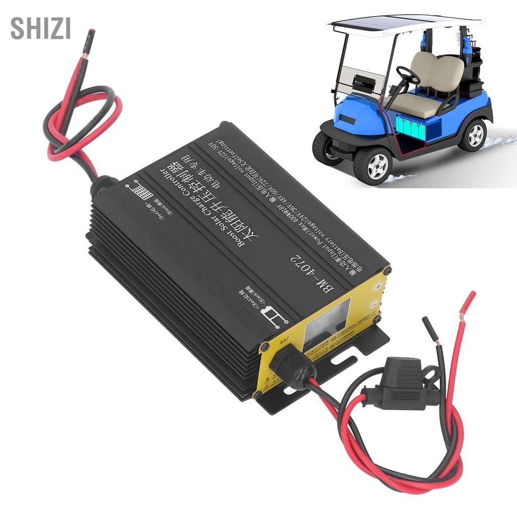 ShiZi MPPT Solar Boost Controller แผงควบคุมพลังงานแสงอาทิตย์สำหรับ 24V ...
