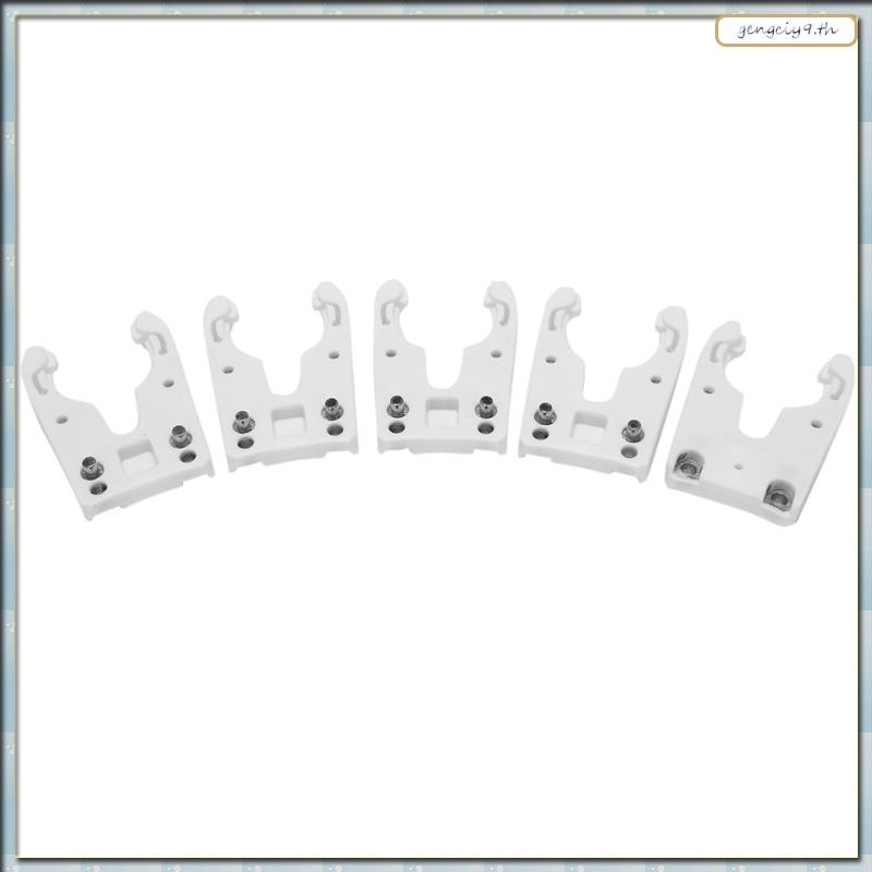 [ZBM] 5 ชิ้น/ล็อต ISO30 ผู้ถือเครื่องมือ Clamp เหล็ก + ABS เปลวไฟยาง ...