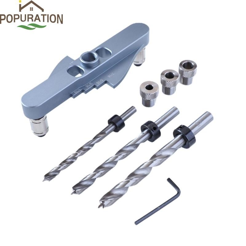 Pop รูแนวตั้ง Locator Pocket Hole Jig เจาะ Locator งานไม้ Dowel ...
