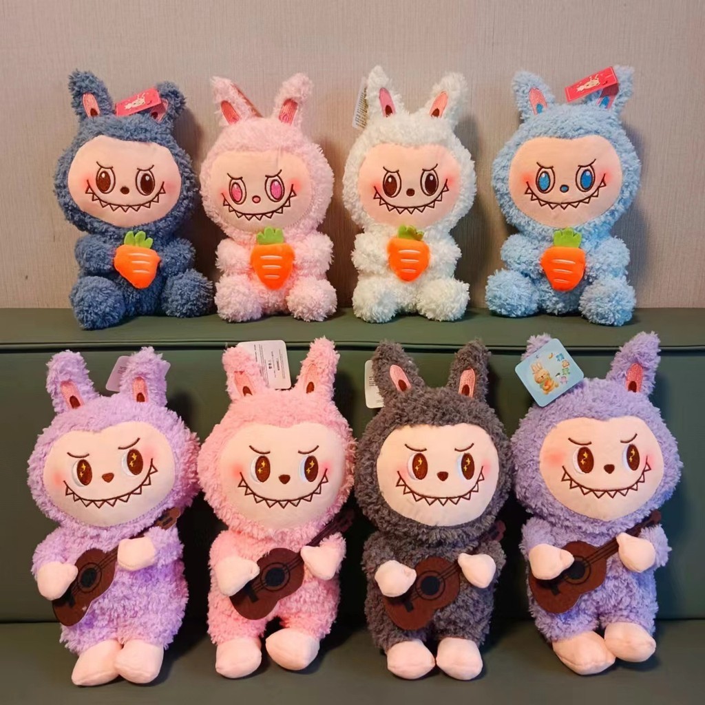 Cross-border LaBuu กระต่ายน่ารักจี้ตุ๊กตาของเล่นตุ๊กตา Ragdoll Pop Mart ...