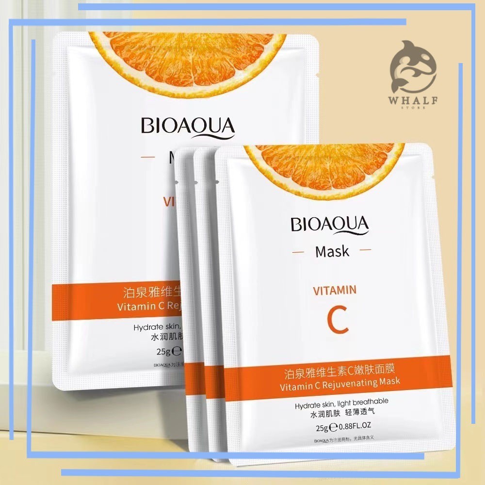 VC Mask Vitamin C มาส์กวิตามินซี หน้าขาวกระจ่างใส หน้าเนียนนุ่มชุ่มชื้น ...