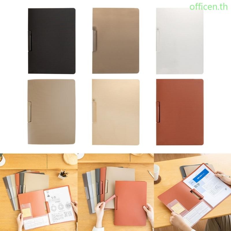 Cen Documents Folder Flip Writing Pad Paper Display Folder | Shopee ...