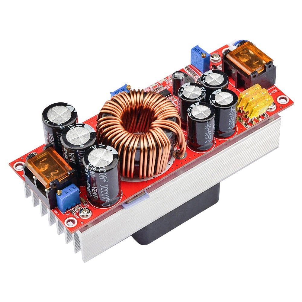 วงจรเพิ่ม แรงดันไฟฟ้า 400W/1200W 20A dc DC Converter Boost Step-up Power Supply Module แปลงไฟจาก ...