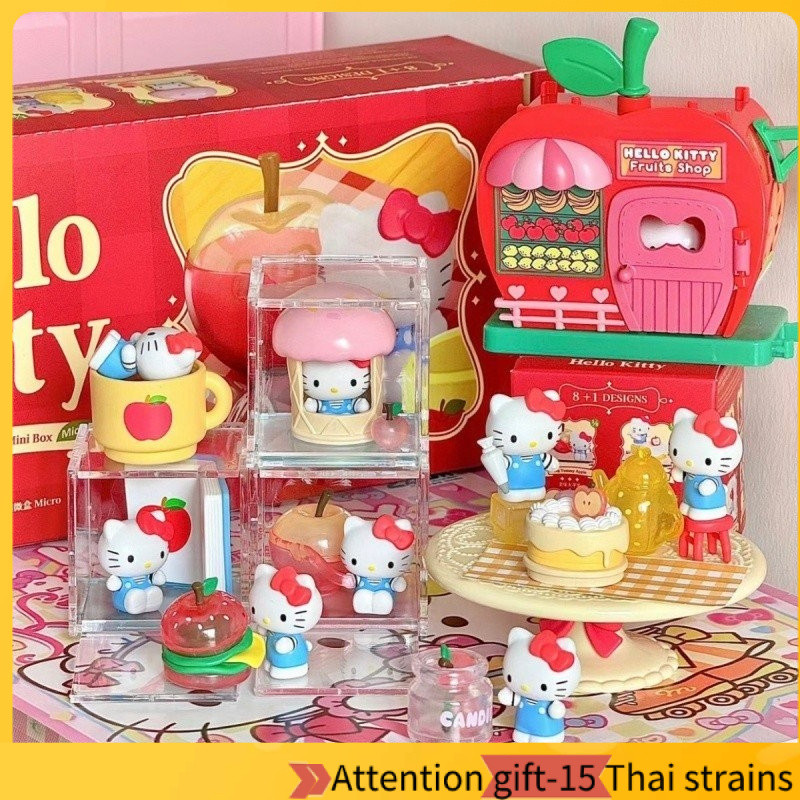 ของแท้ Sanrio HelloKitty Big Apple Workshop Series Micro Hello Kitty ...