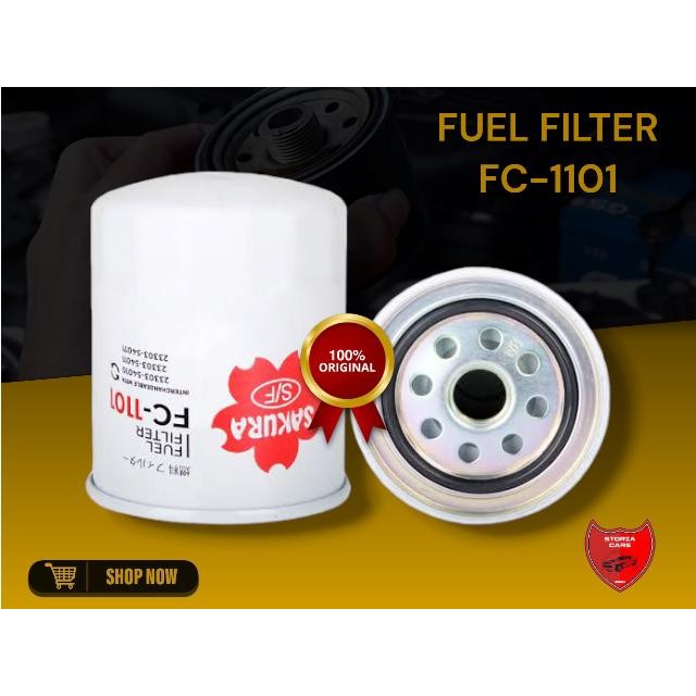 กรองน้ํามันเชื้อเพลิงสําหรับtoyota FUEL FILTERสําหรับTOYOTA FC-1101 | Shopee Thailand